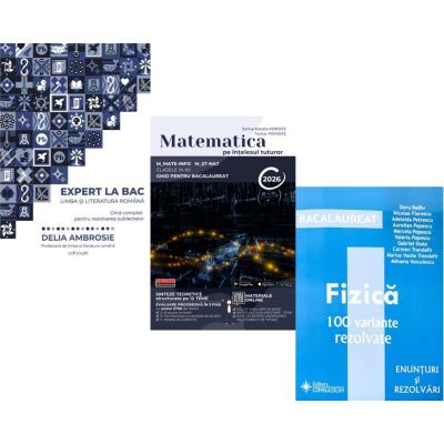 Pachet Bacalaureat 2026. Ghid complet pentru rezolvarea subiectelor Limba si literatura romana ...