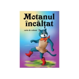 Motanul incaltat [Carte de colorat] | GrupDZC.ro