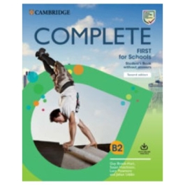 Complete First for Schools Students Book without Answers with Online ...