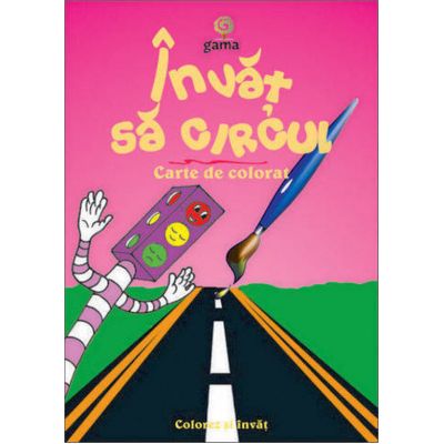Invat sa circul - Carte de colorat A5